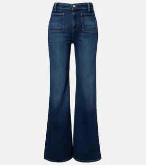 Citizens Of Humanity Kimberly Mid-rise Flared Jeans - Blue