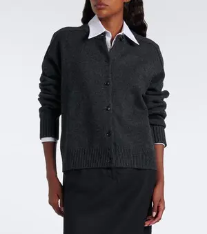 Loulou De Saison Aidar Wool And Cashmere Cardigan