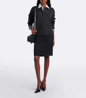 Loulou De Saison Aidar Wool And Cashmere Cardigan