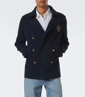 Dolce & Gabbana Dg Knitted Cotton Blazer