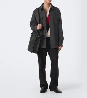 Valentino Garavani Antibes Leather Tote Bag