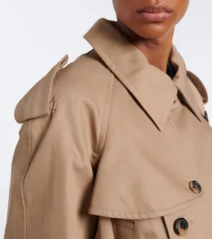 JW Anderson Cropped Cotton Trench Coat