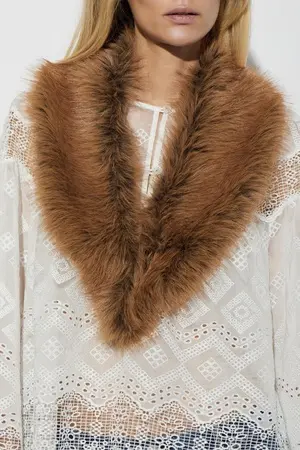 Munthe Voida" Faux Fur Scarf