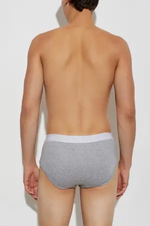 TOM FORD Two-pack Cotton Briefs With Logo Waistband
