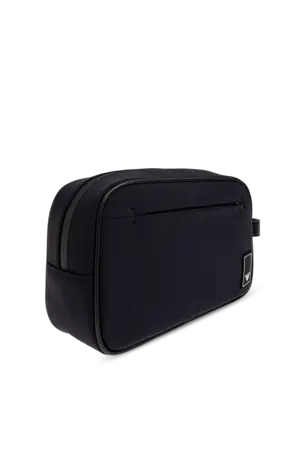 Emporio Armani Cosmetic Bag With Logo Appliqu