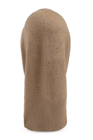 Max Mara Cashmere Hood With Perforated Detail