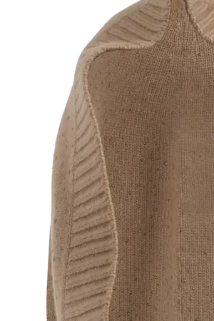 Max Mara Cashmere Hood With Perforated Detail