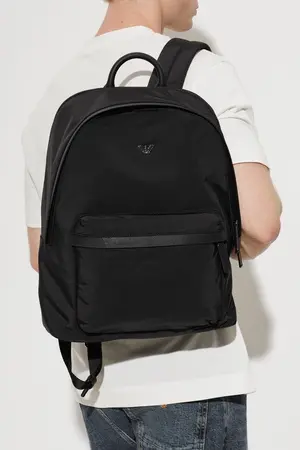 Emporio Armani Logo Backpack