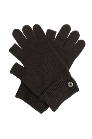 Rick Owens Cashmere Gloves - Brown