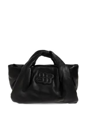 Munthe Lixia Bag In Lamb Leather - Black