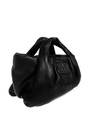 Munthe Lixia Bag In Lamb Leather - Black