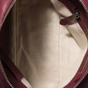 Miu Miu Vivant Nappa Leather Bag - Amaranth Red