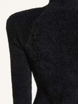 Balmain Fluffy Ribbed Knit Jumper