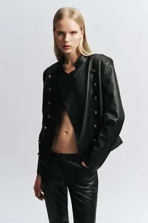 Bardot Marcella Vegan Leather Jacket