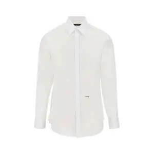 Dsquared2 Stretch Cotton Shirt - White