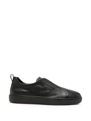 Santoni Lace-up Shoes Leather "victory - Black