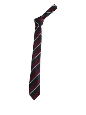 THE FRANKIE SHOP Lene" Striped Neck Tie - Red