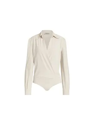 Alberta Ferretti Bodysuit With Collar