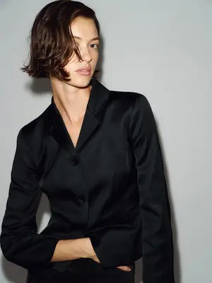 REFORMATION Florence Blazer - Black