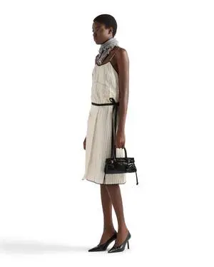 Prada Bonnie Leather Mini Bag - Black