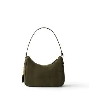 Prada Re-edition 2005 Suede Mini-bag - Green