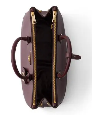 Prada Galleria Large Saffiano Leather Bag - Red