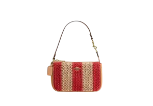 COACH Nolita 19 Wristlet - Red