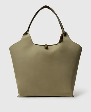 Stella McCartney Logo Reversible Tote Bag - Brown