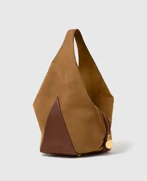 Stella McCartney Appaloosa Medium Bucket Bag - Brandy