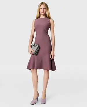 Stella McCartney Compact Knit Peplum Dress
