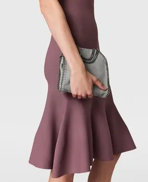 Stella McCartney Compact Knit Peplum Dress