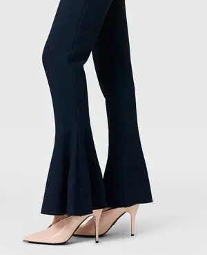 Stella McCartney Compact Knit Peplum Trousers