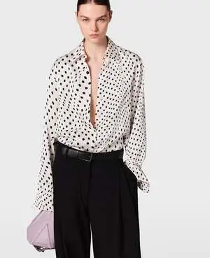 Stella McCartney Polka Dot Viscose Shirt