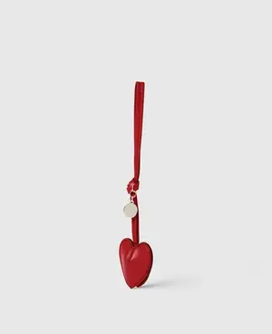 Stella McCartney Heart Charm Keyring
