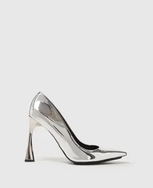 Stella McCartney Elsa Patent Pumps - Silver