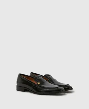 Stella McCartney Brushed Bicolor Loafers