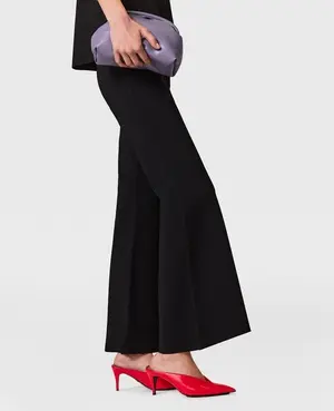 Stella McCartney Brushed Heeled Mules - Flame