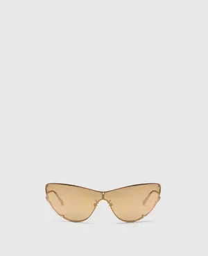 Stella McCartney Translucent Cat-eye Sunglasses - Brown