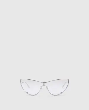 Stella McCartney Translucent Cat-eye Sunglasses - Grey