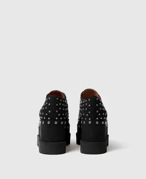 Stella McCartney Elyse Studded Platform Shoes