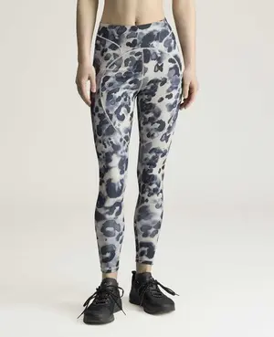 Stella McCartney Truepurpose Leopard Print Training 7/8 Leggings