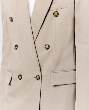 Stella McCartney Double-breasted Wool Blazer