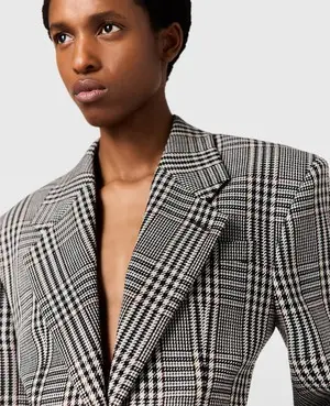 Stella McCartney Checked Wool Blazer