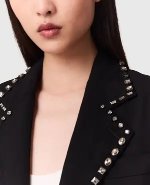 Stella McCartney Embellished Wool Blazer