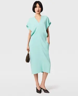 Stella McCartney V-neck Midi Dress