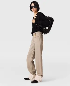 Stella McCartney Straight Turn-up Jeans