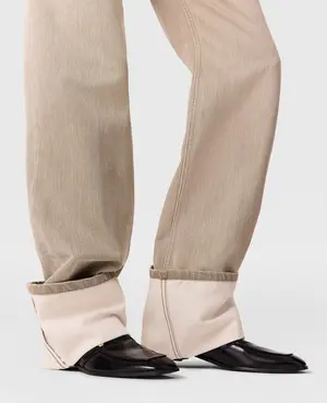Stella McCartney Straight Turn-up Jeans