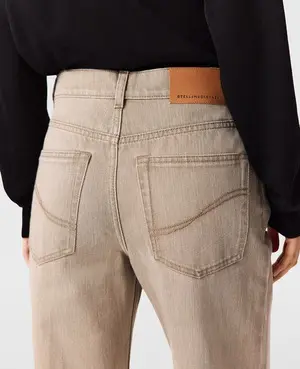 Stella McCartney Straight Turn-up Jeans