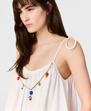 Stella McCartney Bead-embellished Mini Dress
