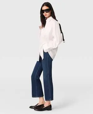 Stella McCartney Cropped Kick Flare Jeans